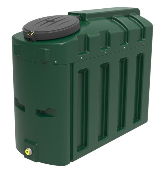 650 Litre Slimline Bunded Oil Tank - Pipetek